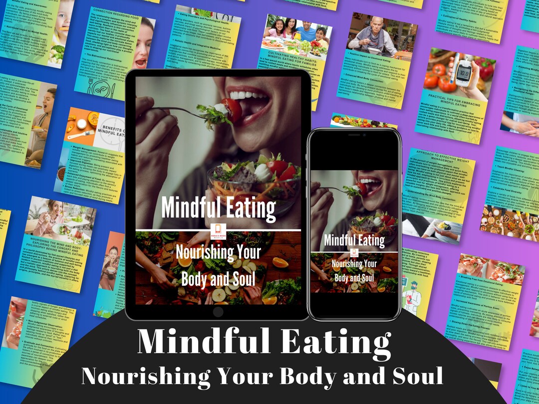 Mindful Eating Nourishing Your Body and Soul 30 Page Guide E-book Self ...