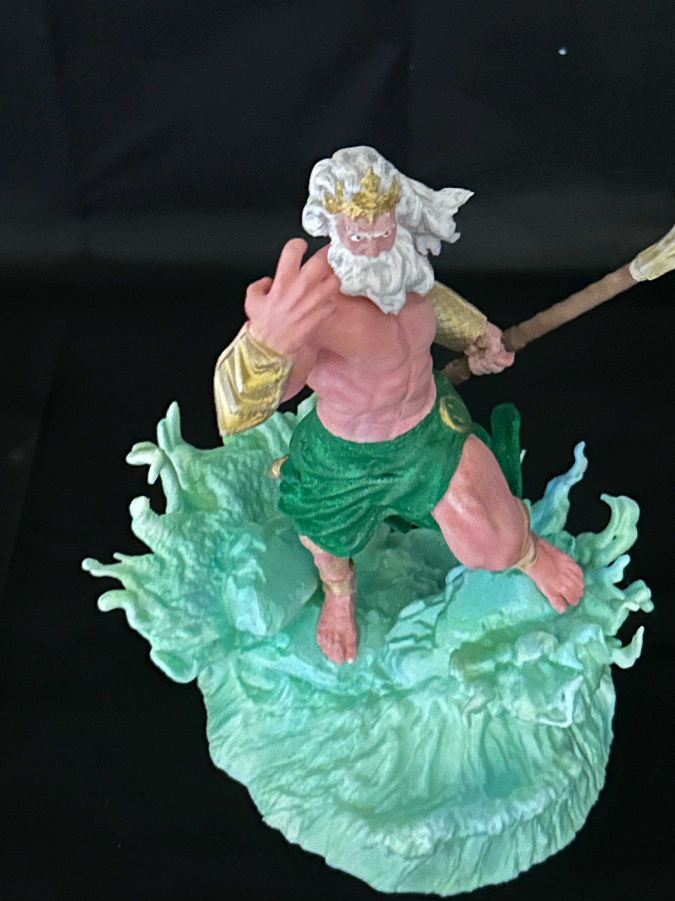 Poseidon Statue - Etsy