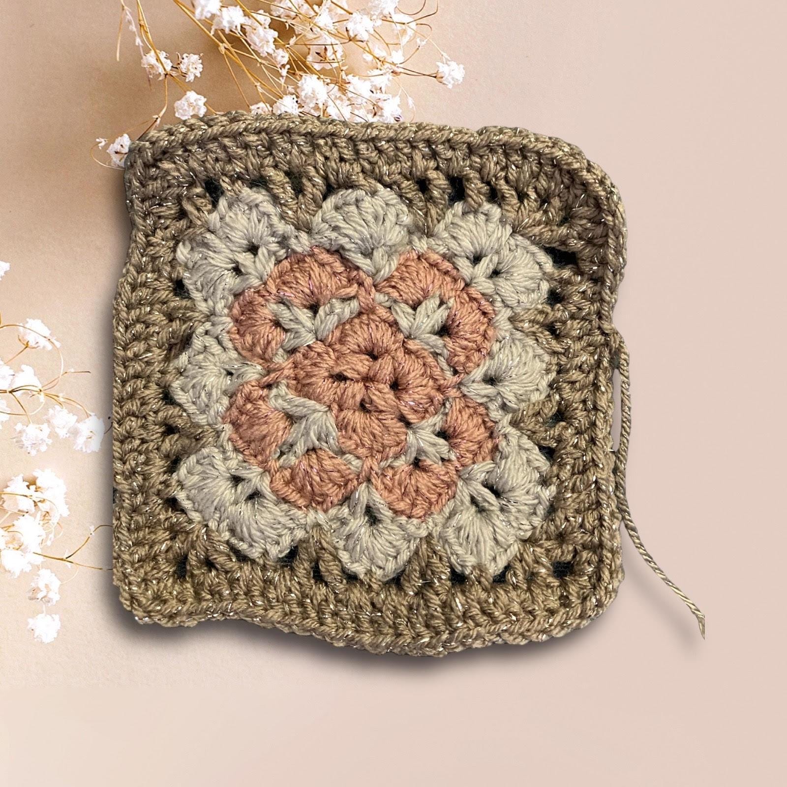 Crochet Granny Square Pattern - Etsy