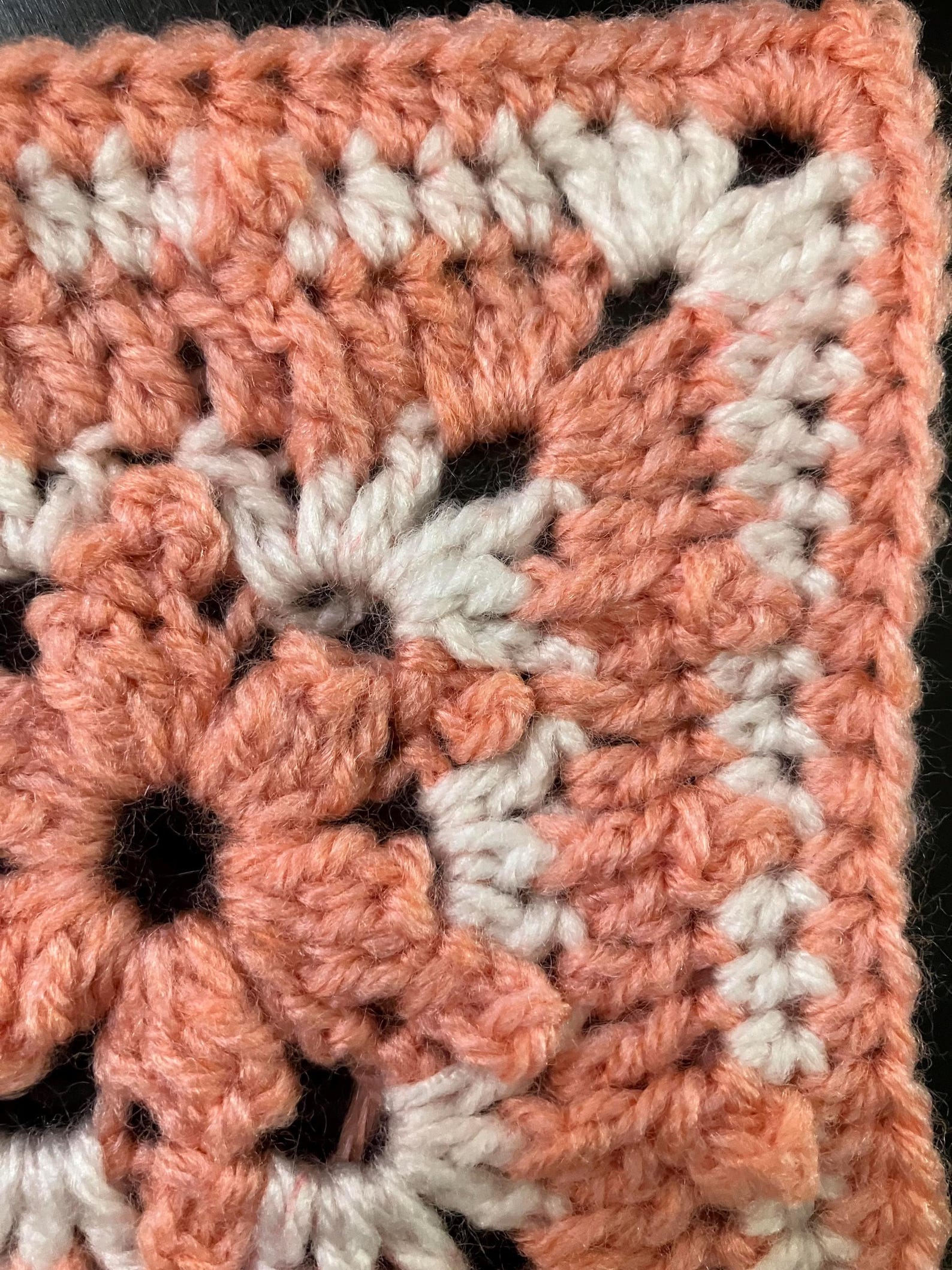 Crochet Picot Textured Granny Square Pattern - Etsy