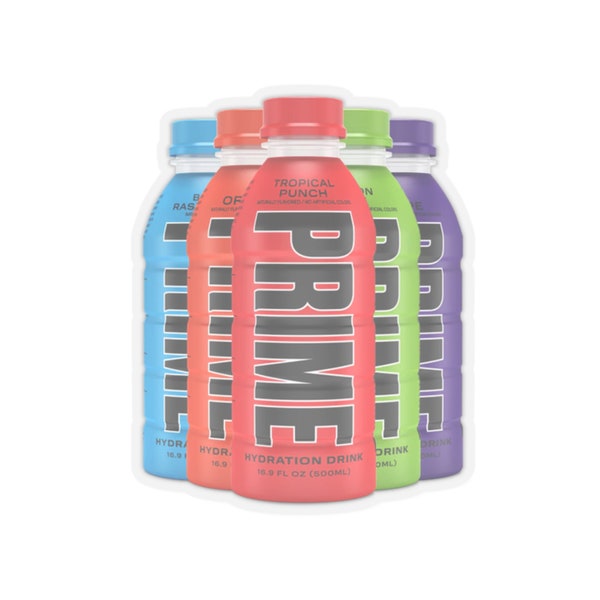 Prime Hydration Stickers - Etsy