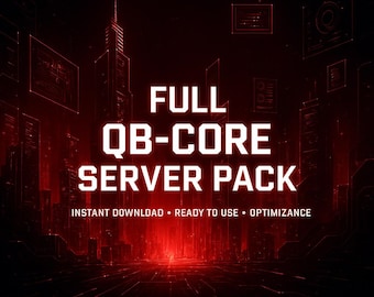 Qbcore Fivem Server Pack – Full GTA RP Framework – Ready to Start Setup & Scripts – Complete RP ...