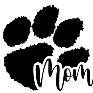 Clemson Mom Window Decal - Etsy