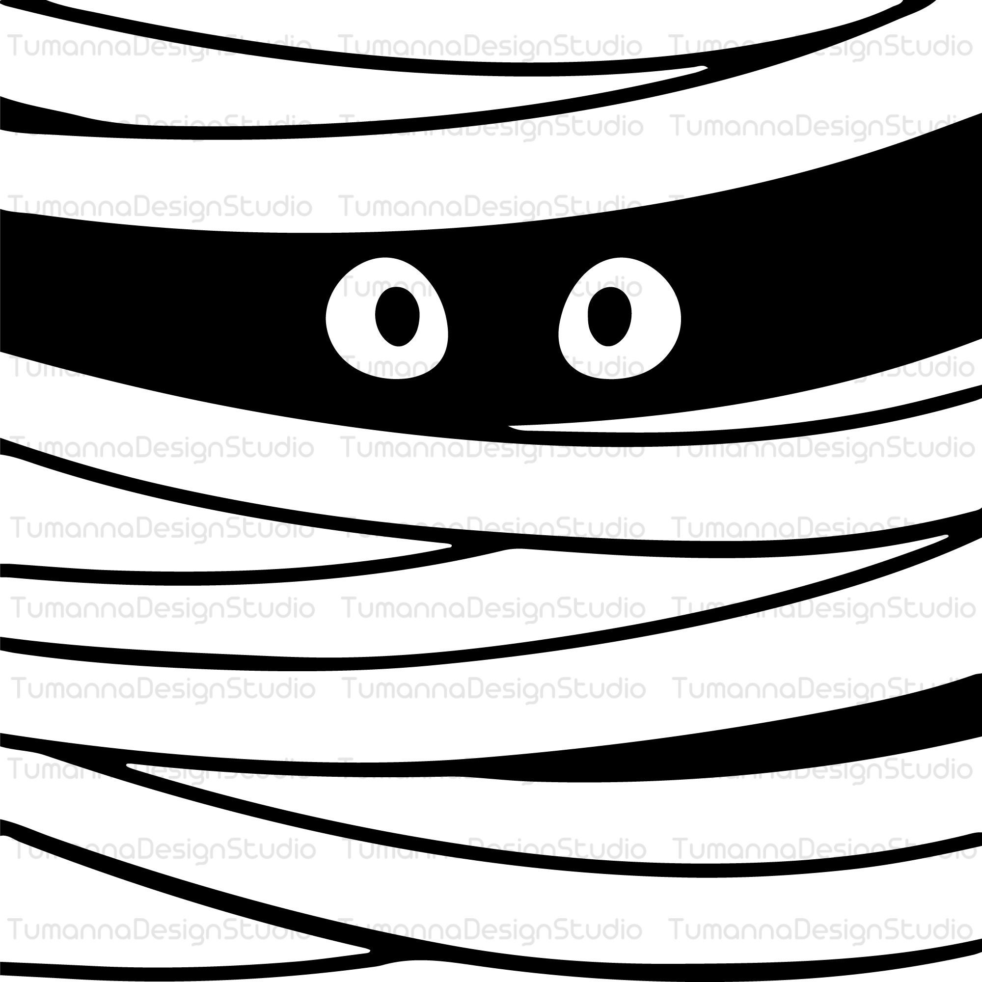 Mummy SVG, Mummy Print, Mummy Cut File, Mummy Print Pattern, Mummy Face ...