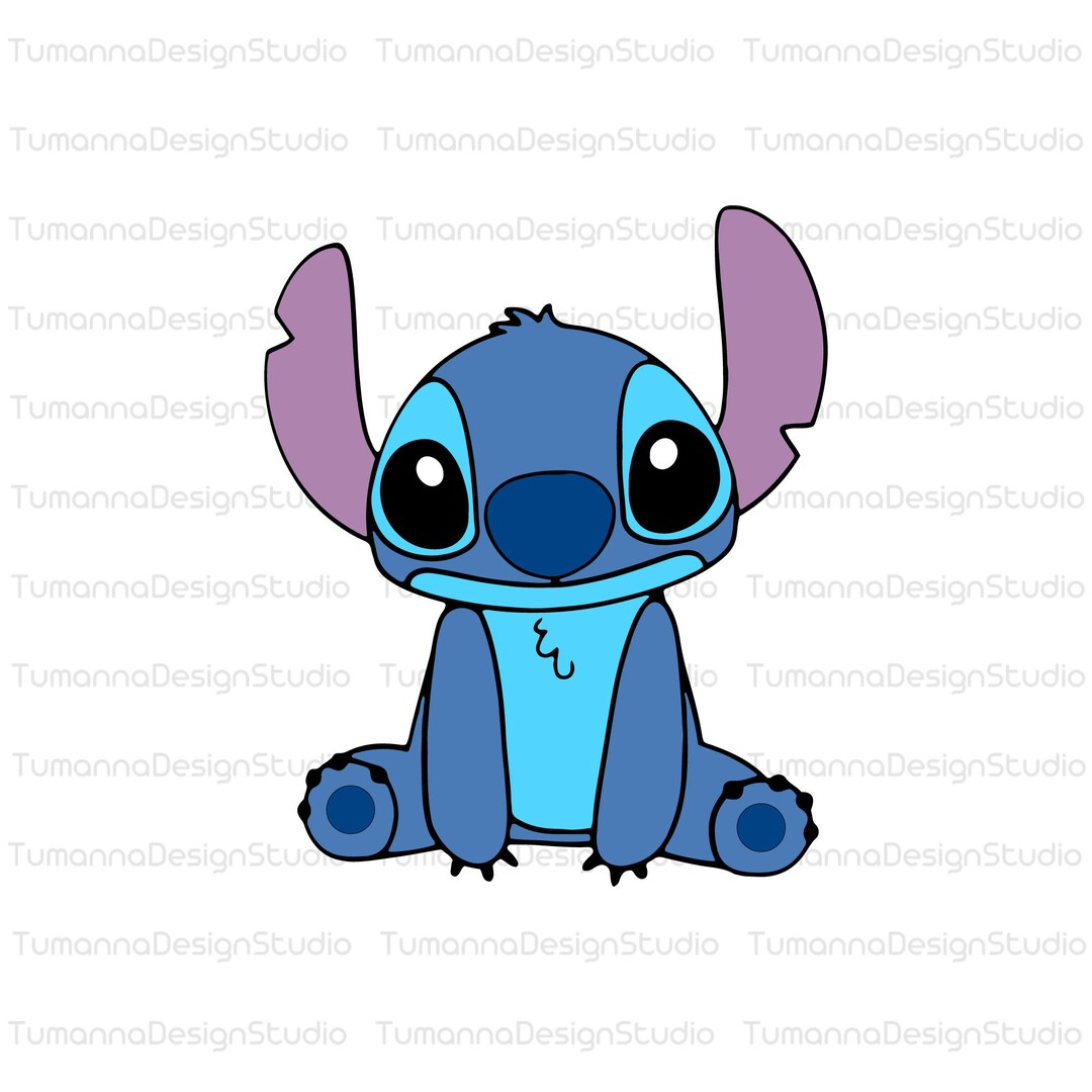 Stitch Svg, Cut Files for Cricut, Cartoon Svg, Layered Svg, Clipart ...