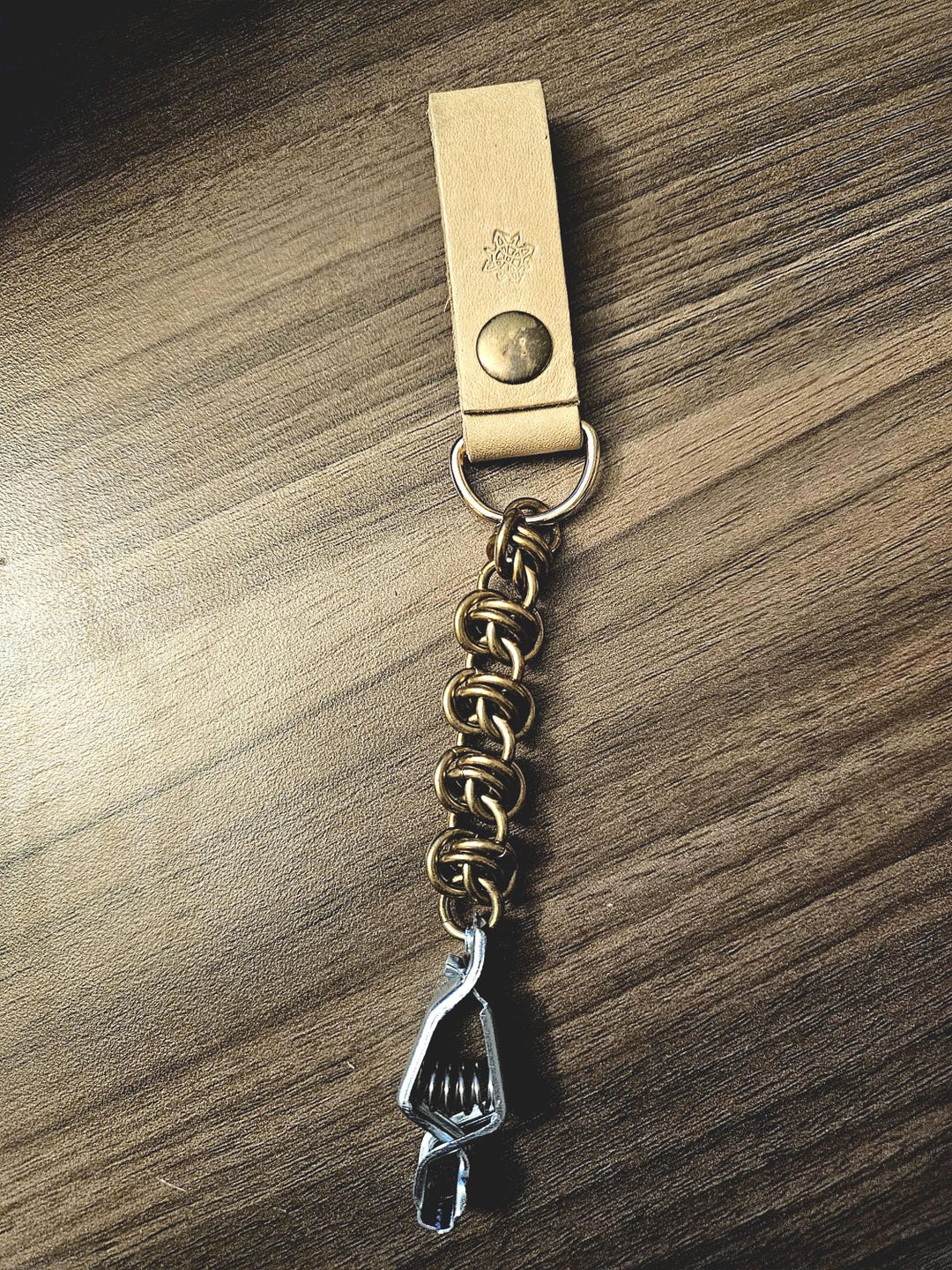 Barrel Weave Chainmail Glove Clip With Belt Strap. - Etsy