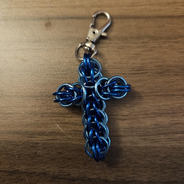 Chainmail Cross - Etsy