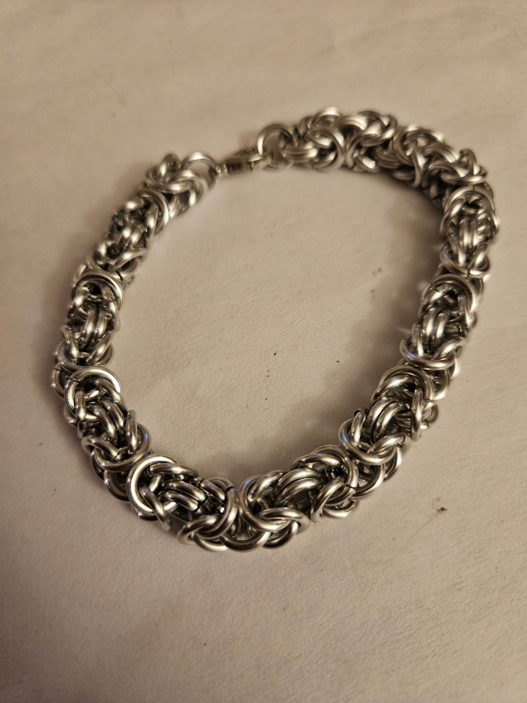 Byzantine Chainmail Bracelet/anklet - Etsy