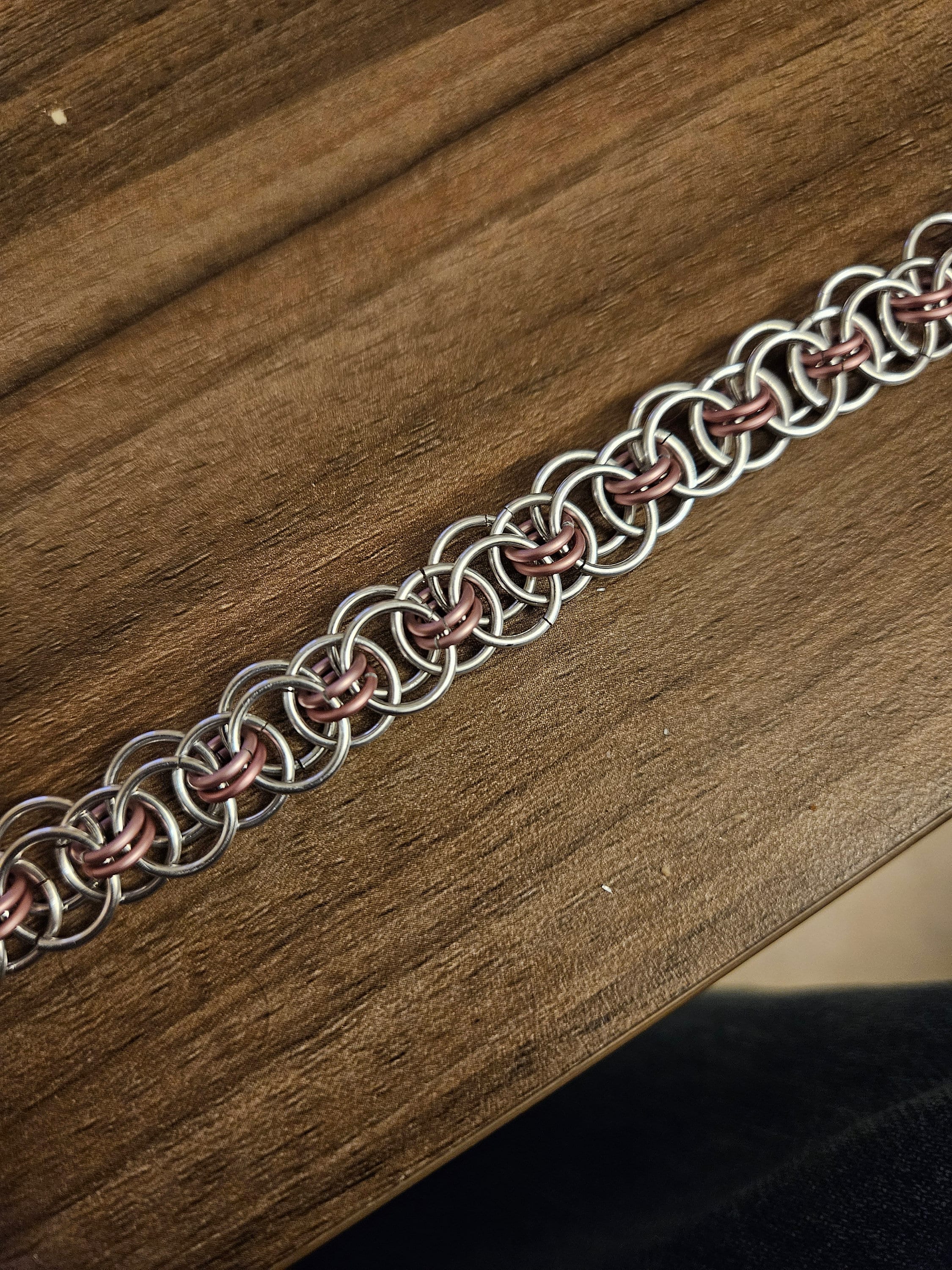 Helm Weave Chainmail Choker Necklace - Etsy