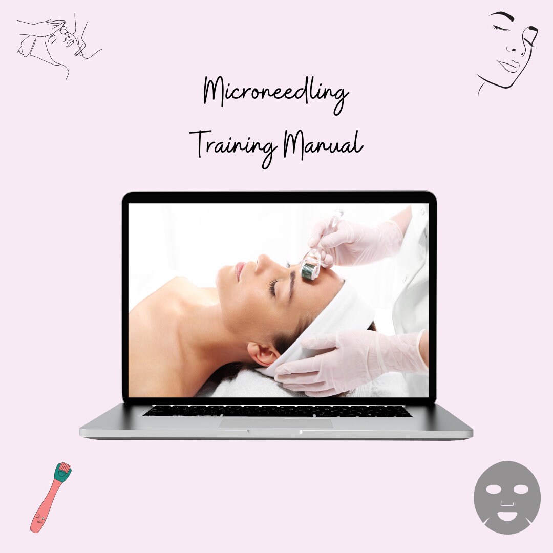 Microneedling Editable Training Manual - Etsy