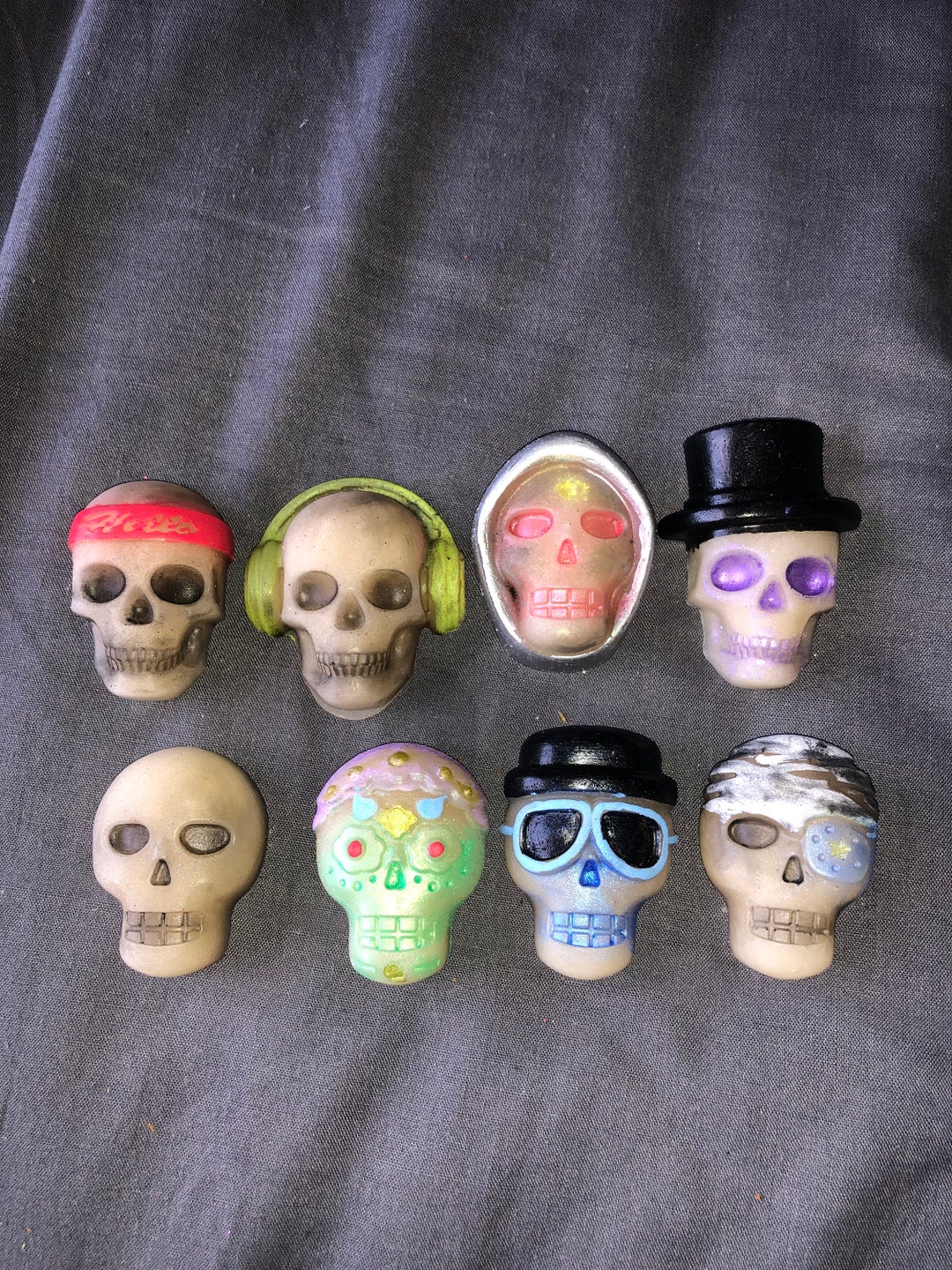 Skull Wax Melts Handmade - Etsy