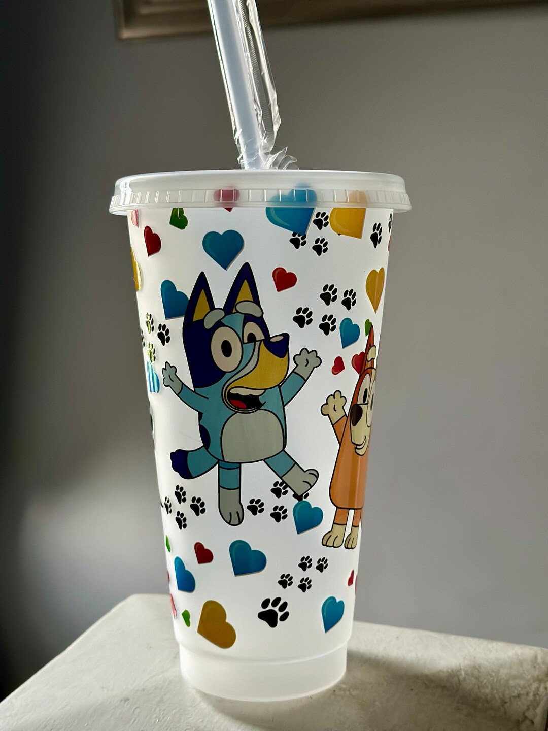 Bluey and Friends Cold Cup 24oz - Etsy