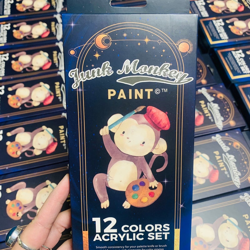 Monkey Painting - Etsy