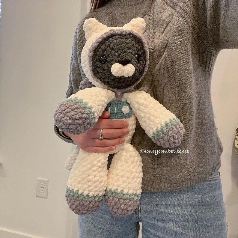 Astro-pup and Astro-cat PDF Pattern Bundle 2-in-1, Crochet Astronaut ...