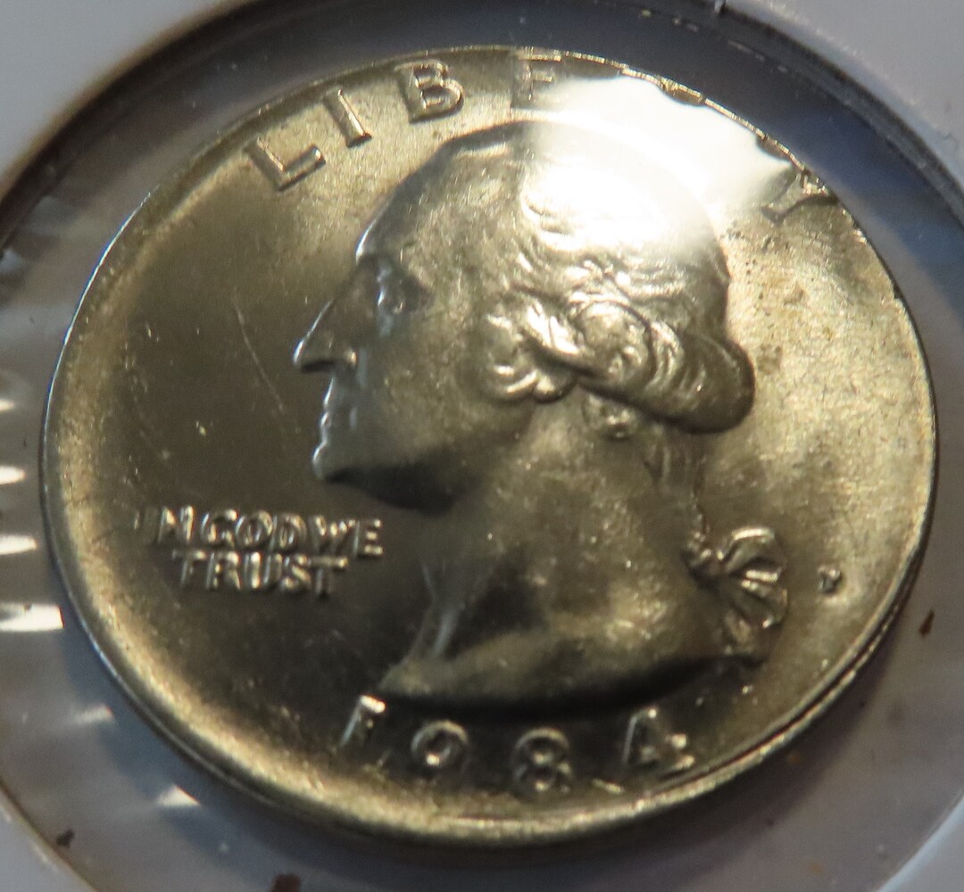 1984 D Washington Quarter off Center Mint Error - Etsy