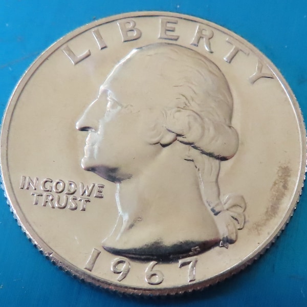 1967 Quarter No Mint Mark - Etsy