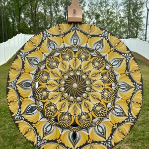 20” Mandala Painting - Summer Sunshine - Etsy