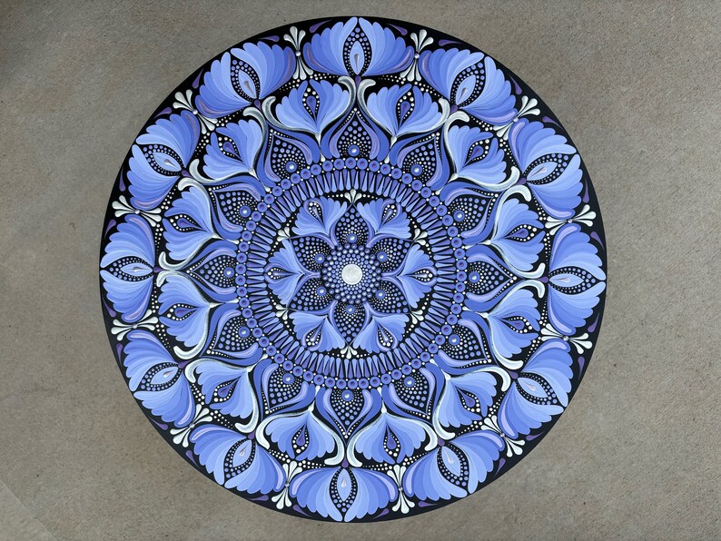 18 Mandala Painting perfect Periwinkle - Etsy
