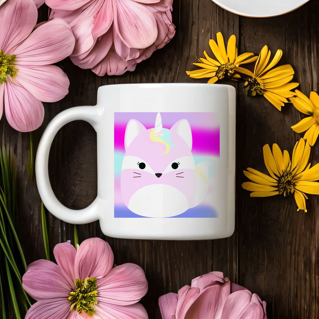 Pink Squishmallow Cocoa Mug for Kids - Etsy