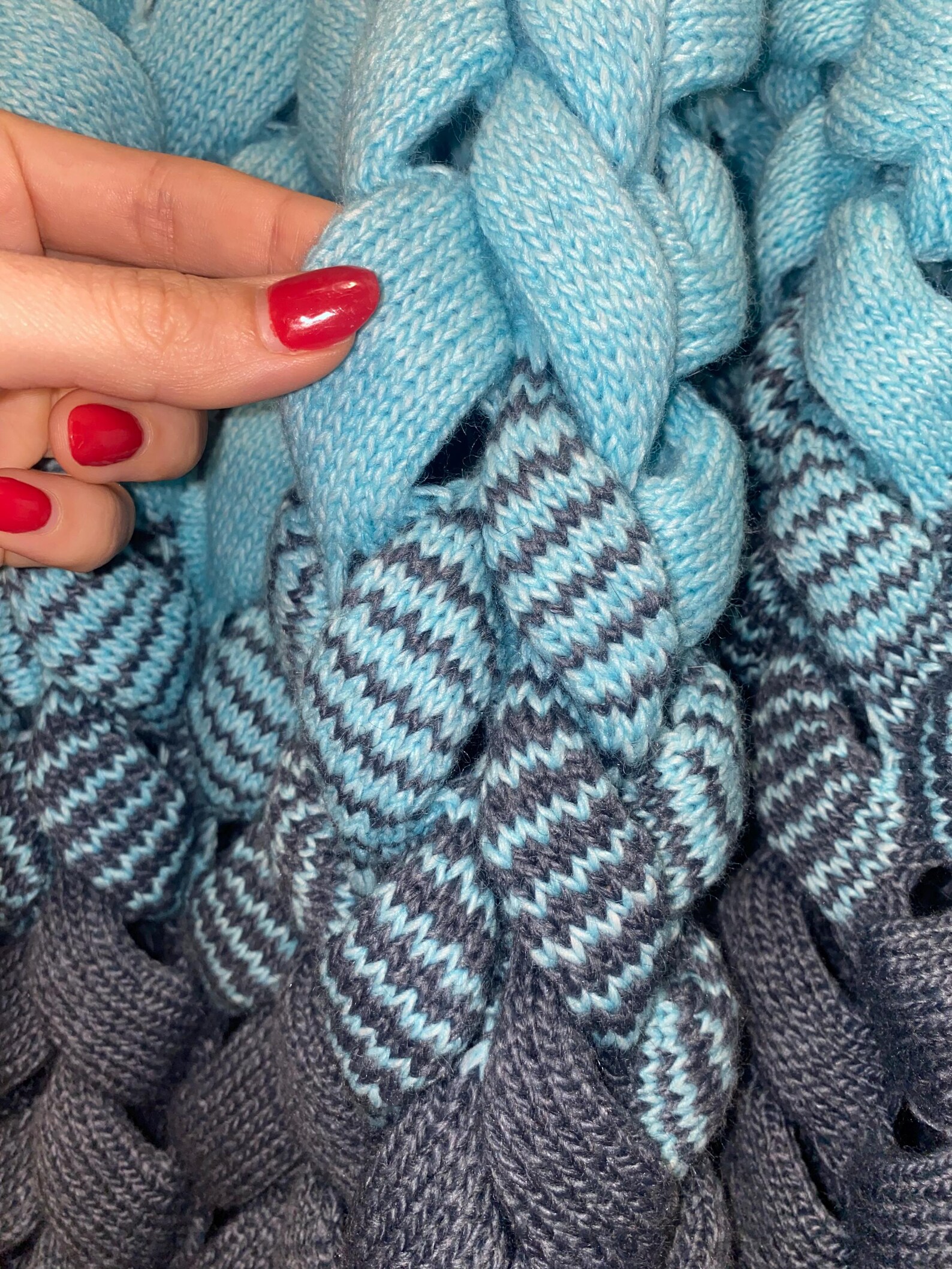Handmade Knit Cardigan - Etsy