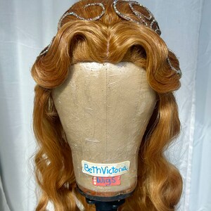 READY TO SHIP: Rhinestone 1960s Inspired Beehive Drag Wig, Costume Wig ...