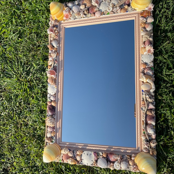 Seashell Mirror - Etsy