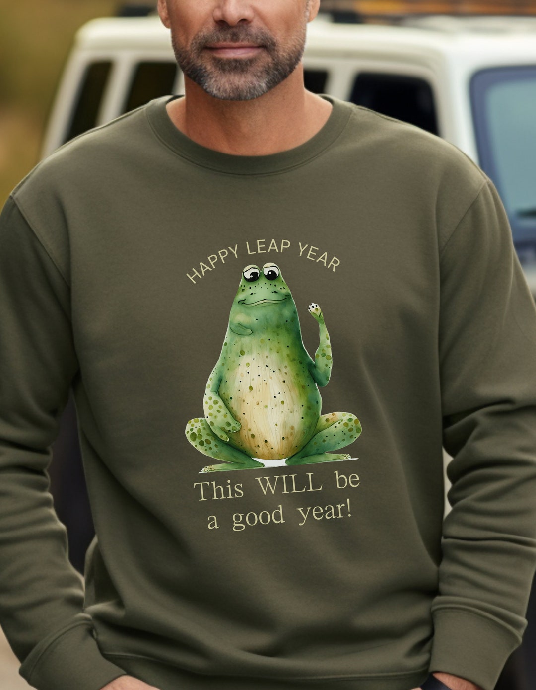 Happy Leap Year, This Will Be A Good Year Frog, Great Dad Gift, Great ...