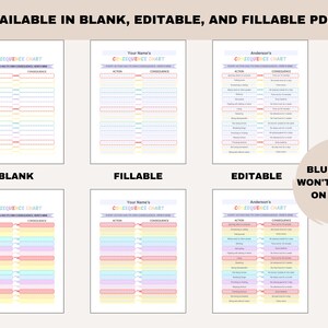 Kids Consequence Chart | Behavior Consequences Chart | Kids Behavior ...