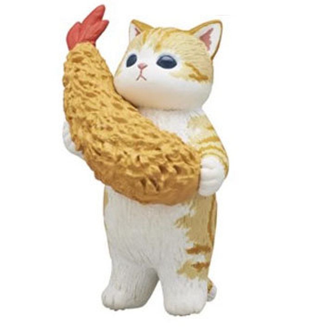 Mofusand Cats Figures I Fried Shrimp Gashapon Cosplay Action - Etsy