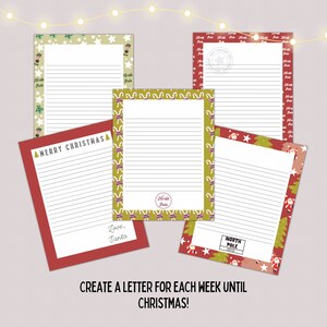 Printable Christmas Stationary Printable Letter From Santa Letter From ...