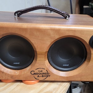 Custom Handmade Wooden Bluetooth Hi-fi Speaker - Etsy