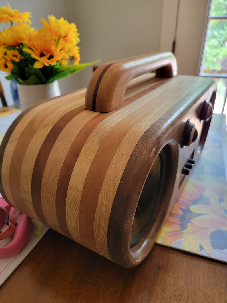 Custom Handmade Wooden Bluetooth Hi-fi Speaker - Etsy