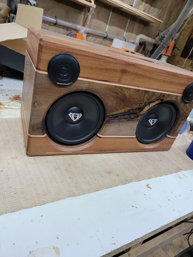 Custom Handmade Wooden Bluetooth Hi-fi Speaker - Etsy