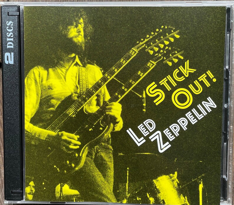 Led Zeppelin 2CD Stick Out Copenhagen Denmark 1971 With Four Sticks ...