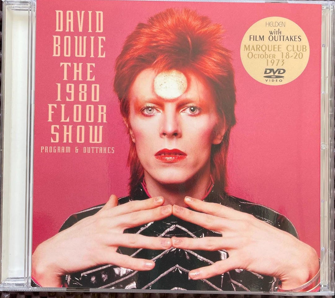 David Bowie DVD 1980 Floor Show Program & Outtakes - Etsy