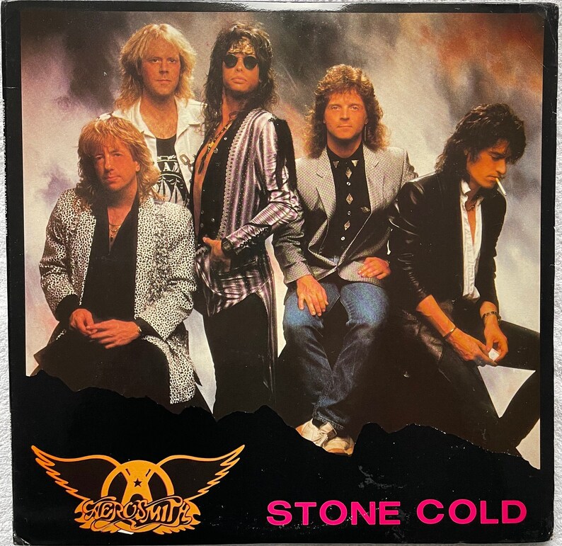 Aerosmith 2LP Stone Cold Syracuse NY 1986 Rare Vintage Boot - Etsy
