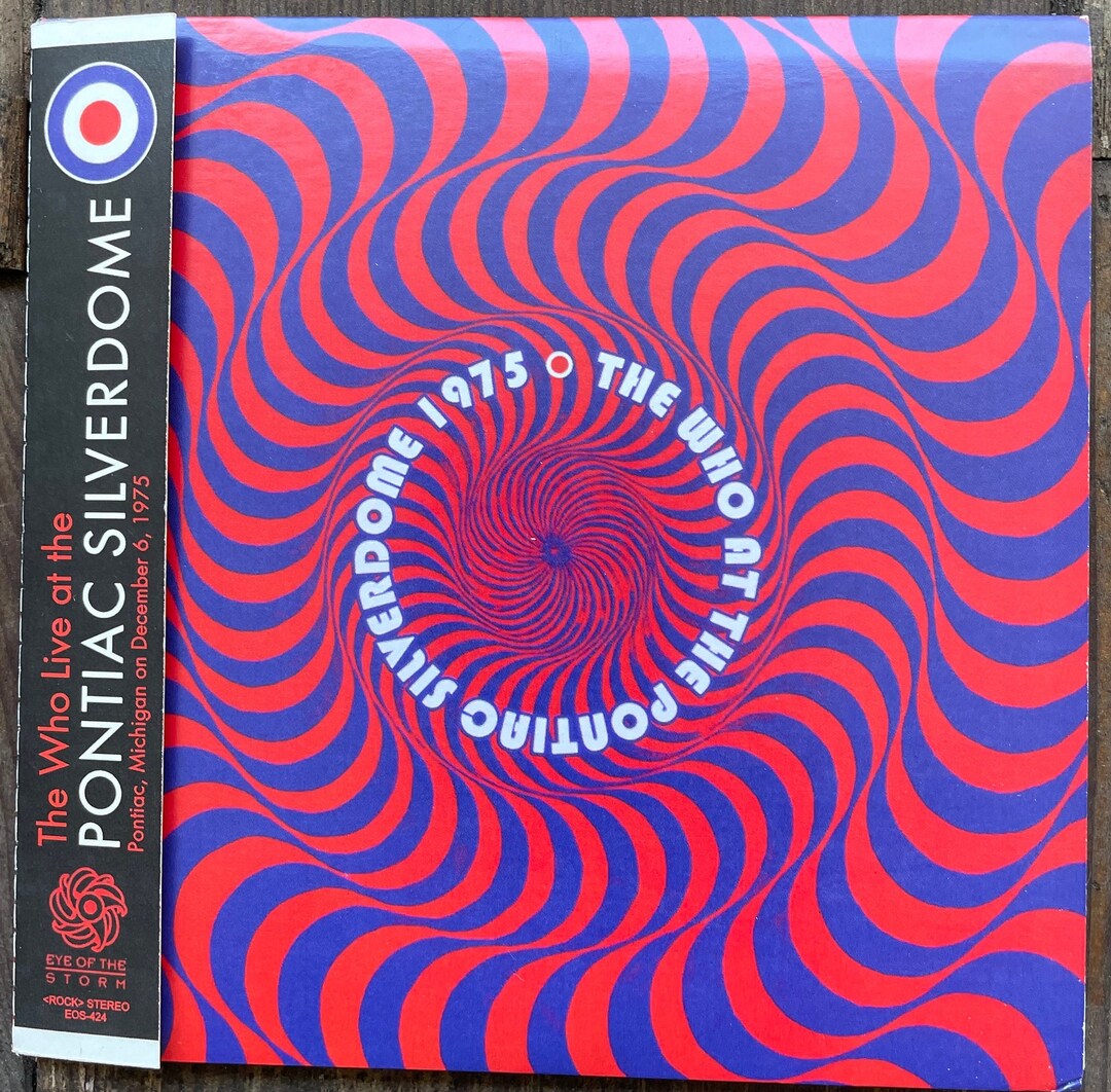 The WHO CD Live at Pontiac Silverdome 1975 Rare - Etsy
