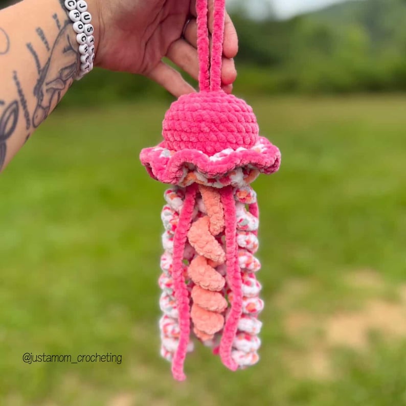 Whimsical & Sprightly Jellyfish Bundle Crochet Pattern PDF - Realistic ...