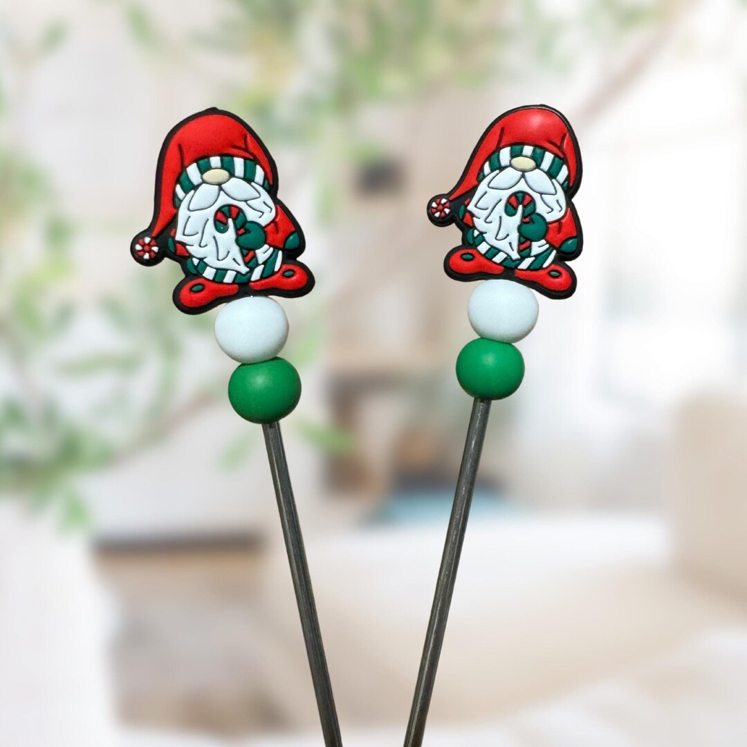 Christmas Gnome Amigurumi Sewing Sticks Knitting Needles, Ami Sticks ...