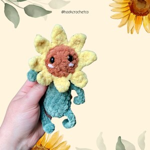 Sunflower Sprite Crochet Pattern PDF - Amigurumi, Decor, Toys, Plush ...