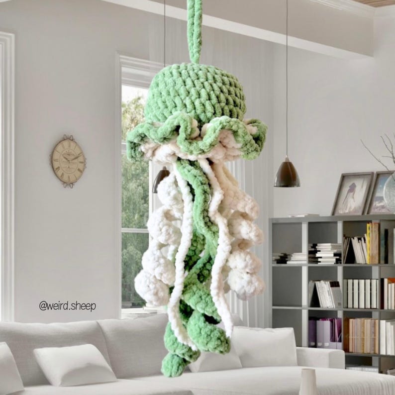Whimsical & Sprightly Jellyfish Bundle Crochet Pattern PDF - Realistic ...
