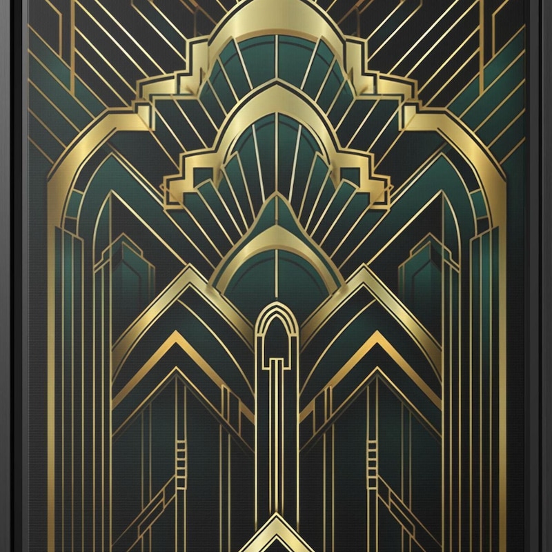 Art Deco Geometric - Etsy