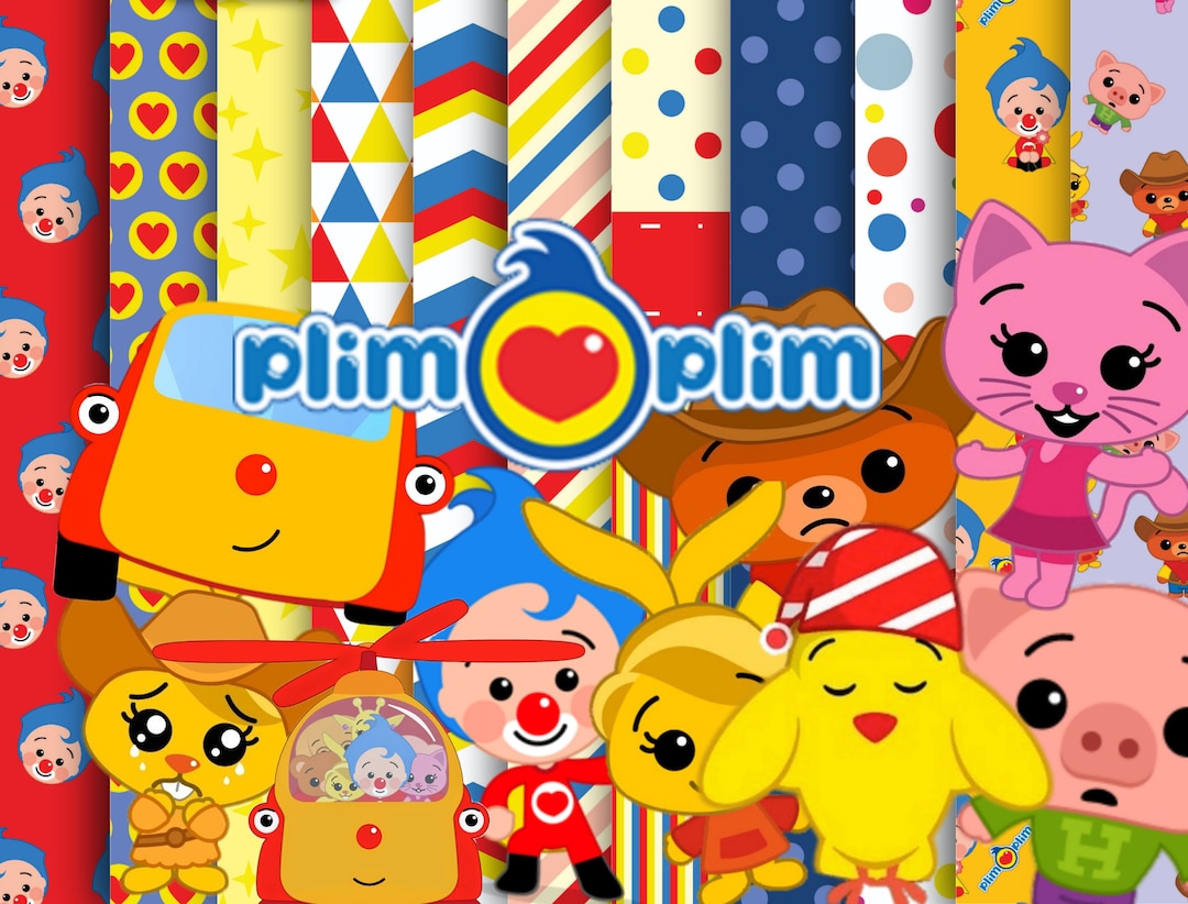 Plim plim el payasito y sus amigos Clipart IMAGENES png, Papeles ...