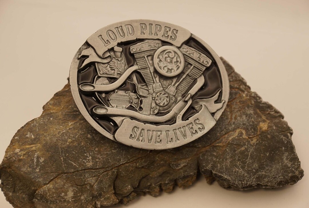 Belt Buckle Engine Block Interchangeable Belt Buckle Loud Pipes Save ...