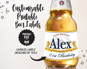 Custom Modelo Beer Labels Print and Ship - Etsy