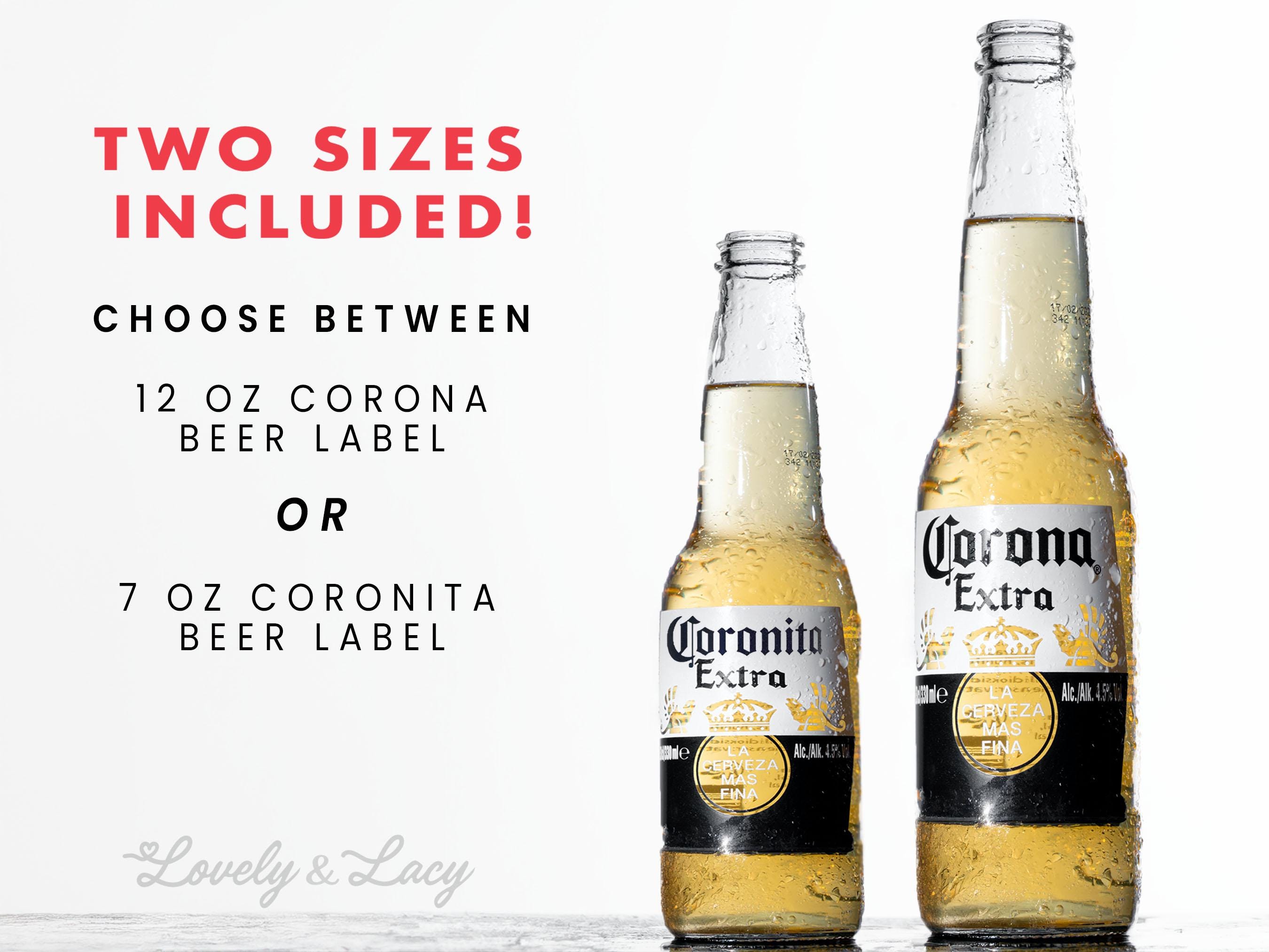 Personalized Printable Corona Beer Labels, Corona Beer Labels, Coronita ...