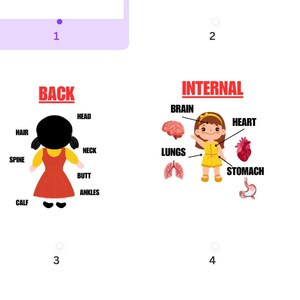 My Body, Childrens First Body Parts Book, Preschool Learning ...