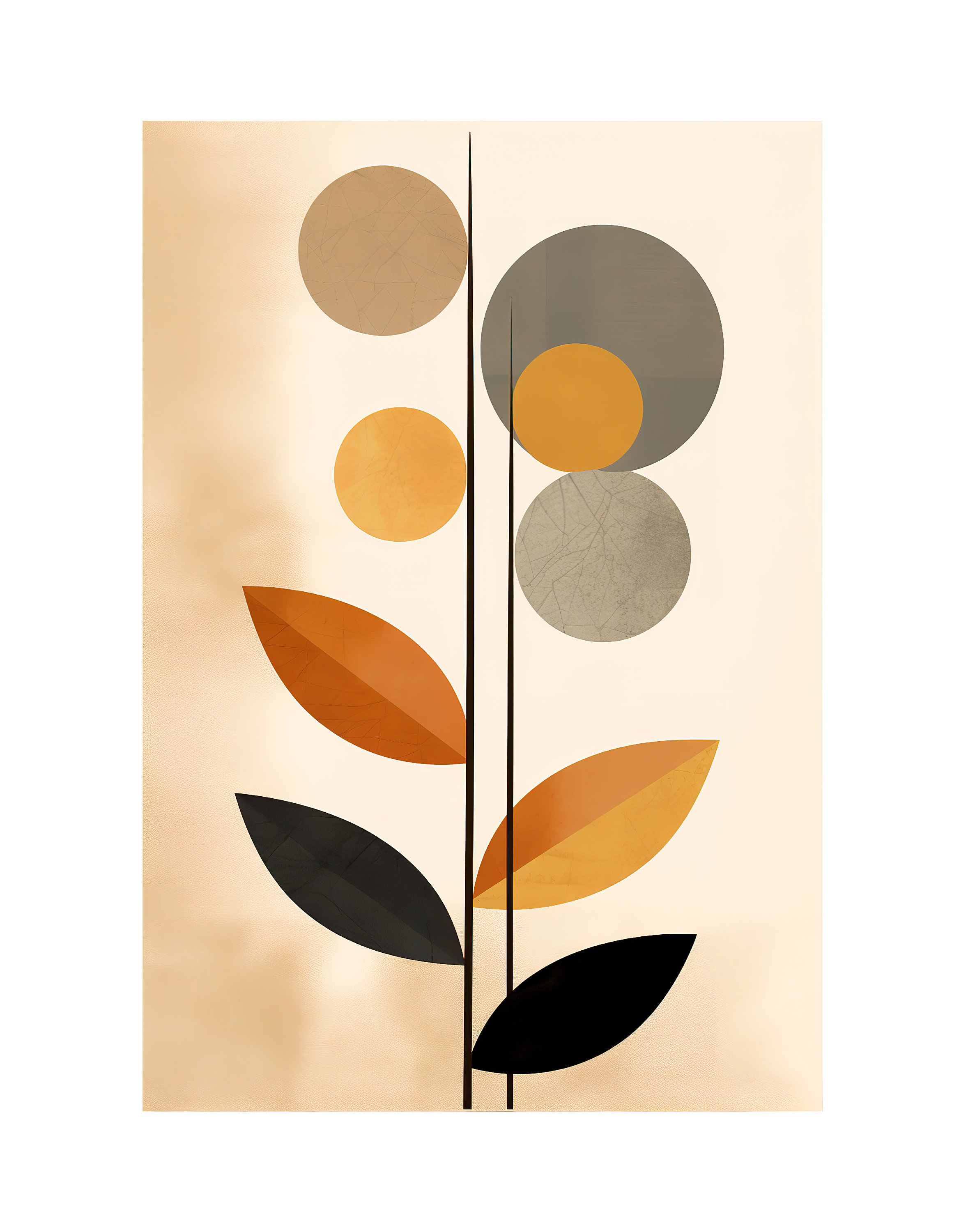 Mid-century Art | Post Modern Art Print | Printable | Digital Prints ...