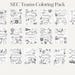 SEC Football Coloring Pages | Kids Activities | Gameday Fun for Kids ...