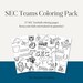 SEC Football Coloring Pages | Kids Activities | Gameday Fun for Kids ...